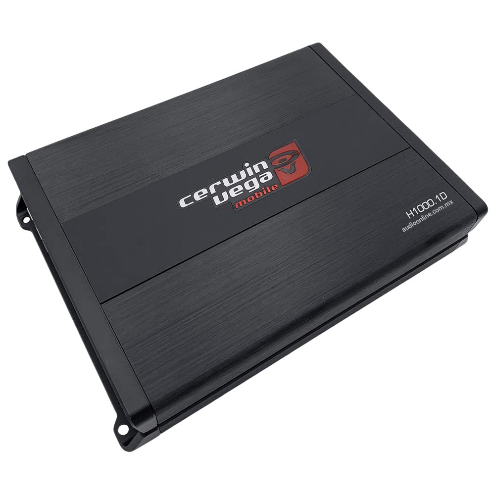 Amazon.com: Cerwin-Vega H1000.1D 1000W Max 1Ω/2Ω/4Ω 1-ChannelClass-D ...