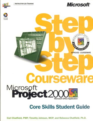 Amazon.com: Microsoft Project 2000 Step by Step Courseware Core Skills ...