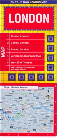 Amazon | On Your Own London Street Map | Brauer, Jeff | World