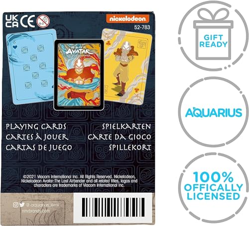 Snapklik.com : Avatar Playing Cards - Avatar: The Last Airbender Shaped ...