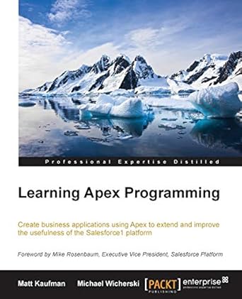 Learning Apex Programming : Michael Wicherski Matt Kaufman: Amazon.in ...