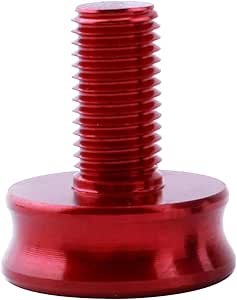 Amazon.com : Red Bike Bottom Bracket Crank Bicycle 8mm for Key Arm ...