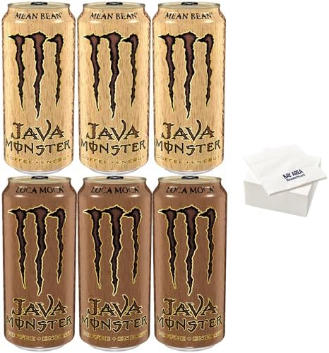 Amazon.com : Monster Java (Coffe+Energy) 6 pack (6 pack, Java Variety ...