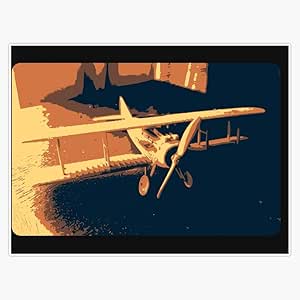 Amazon.com - Airplane Biplane USAF Sticker Bumper Sticker Vinyl Decal 5"