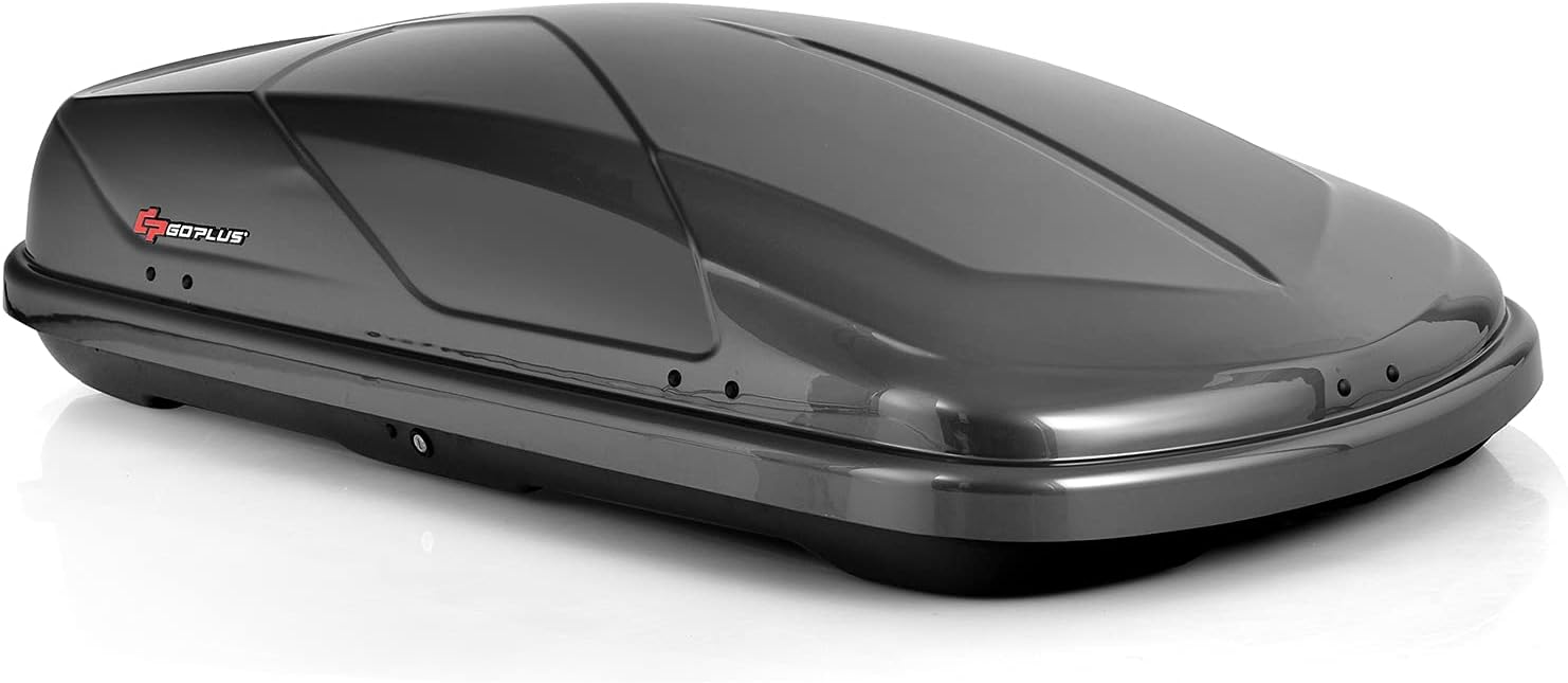 Amazon.com: Goplus Rooftop Cargo Carrier Hard Shell, 14 Cubic Feet ...