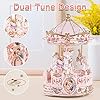 Amazon.com: Mr.Winder Music Box Carousel, 9-inch Rotating Musical Horse ...