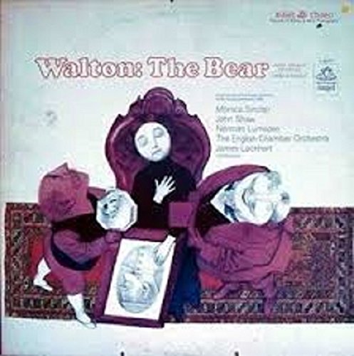 WALTON: THE BEAR - OPERA IN ONE ACT - vinyl lp.: JAMES (CONDUCTOR ...