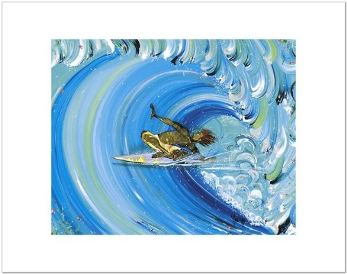 SMART ART - 'Bombay Harbor' by Steven Valiere - Fine Art Print 14x11 ...