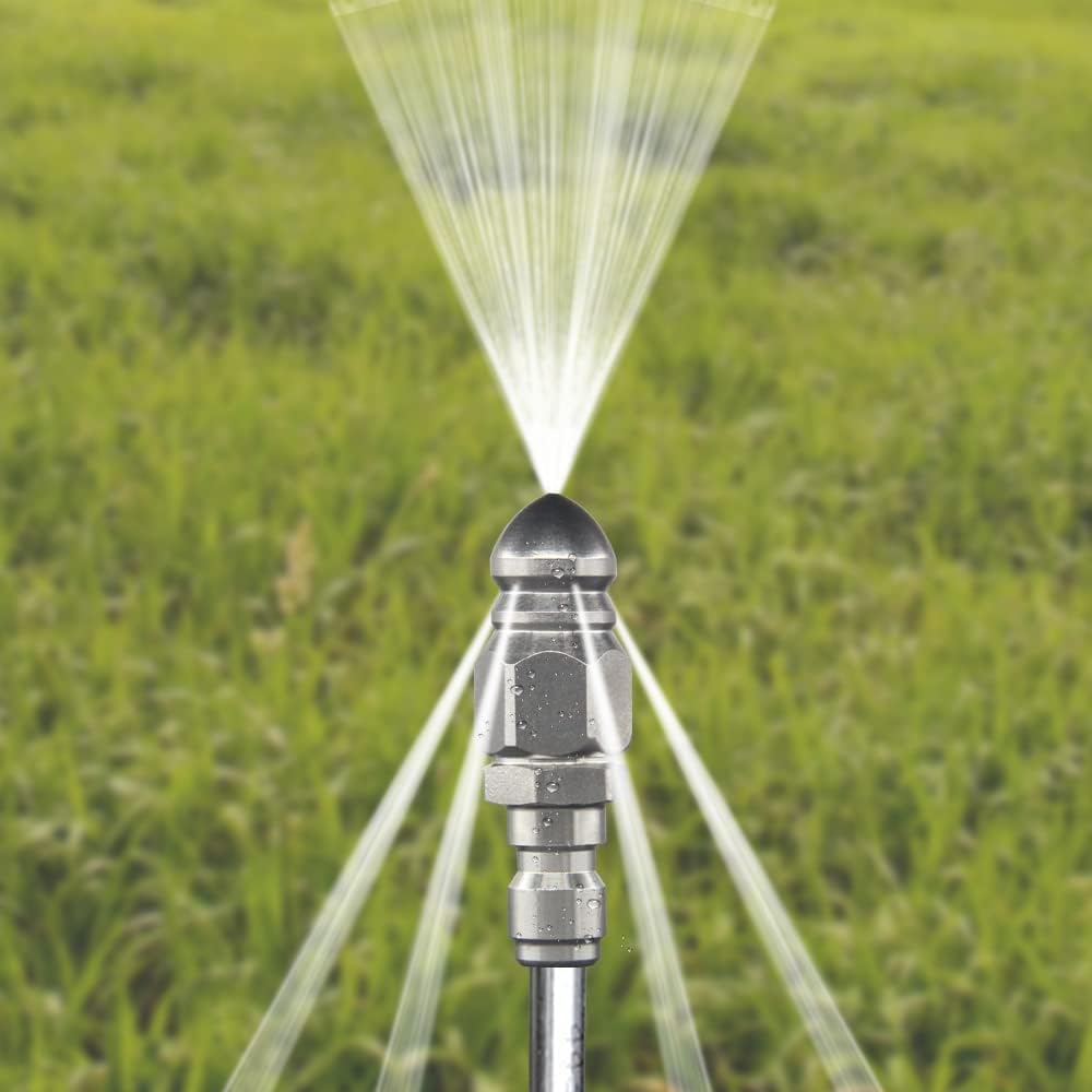 Amazon.com: Sewer Cleaning Tool High-pressure Nozzle, 1/4 High-Pressure ...