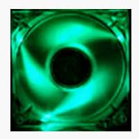 Amazon.com: Antec 80mm Green LED Fan (Model 77076) : Electronics