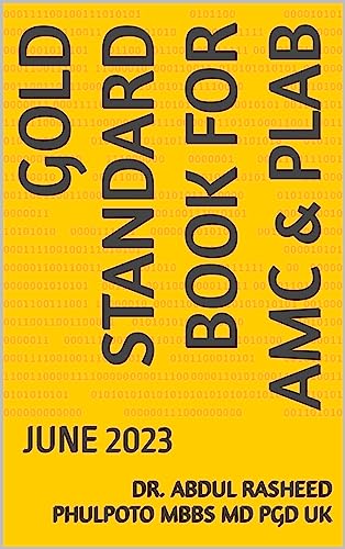 Amazon.com: GOLD STANDARD BOOK FOR AMC & PLAB: JUNE 2023 eBook ...