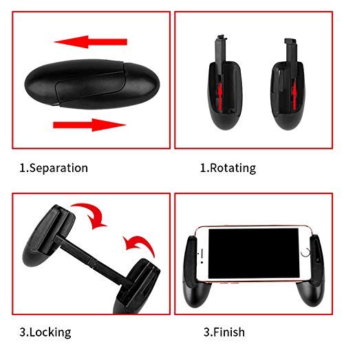 shopnotch Mobile Game Controller, Gaming Grip Remote Control Compatible ...