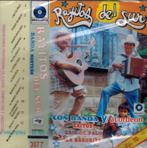 Rayitos Del Sur - Rayitos Del Sur (Con Banda Y Acordeon Vol. 10) 3077 ...