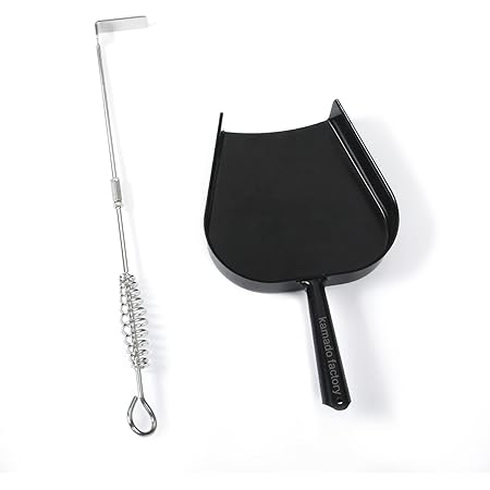 Amazon.com : kamado Factory Ash Removal Tool and Ash Pan for Big Green ...