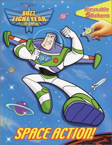 Buy Buzz Lightyear: Space Action (Reusable Sticker Book) Book Online at ...
