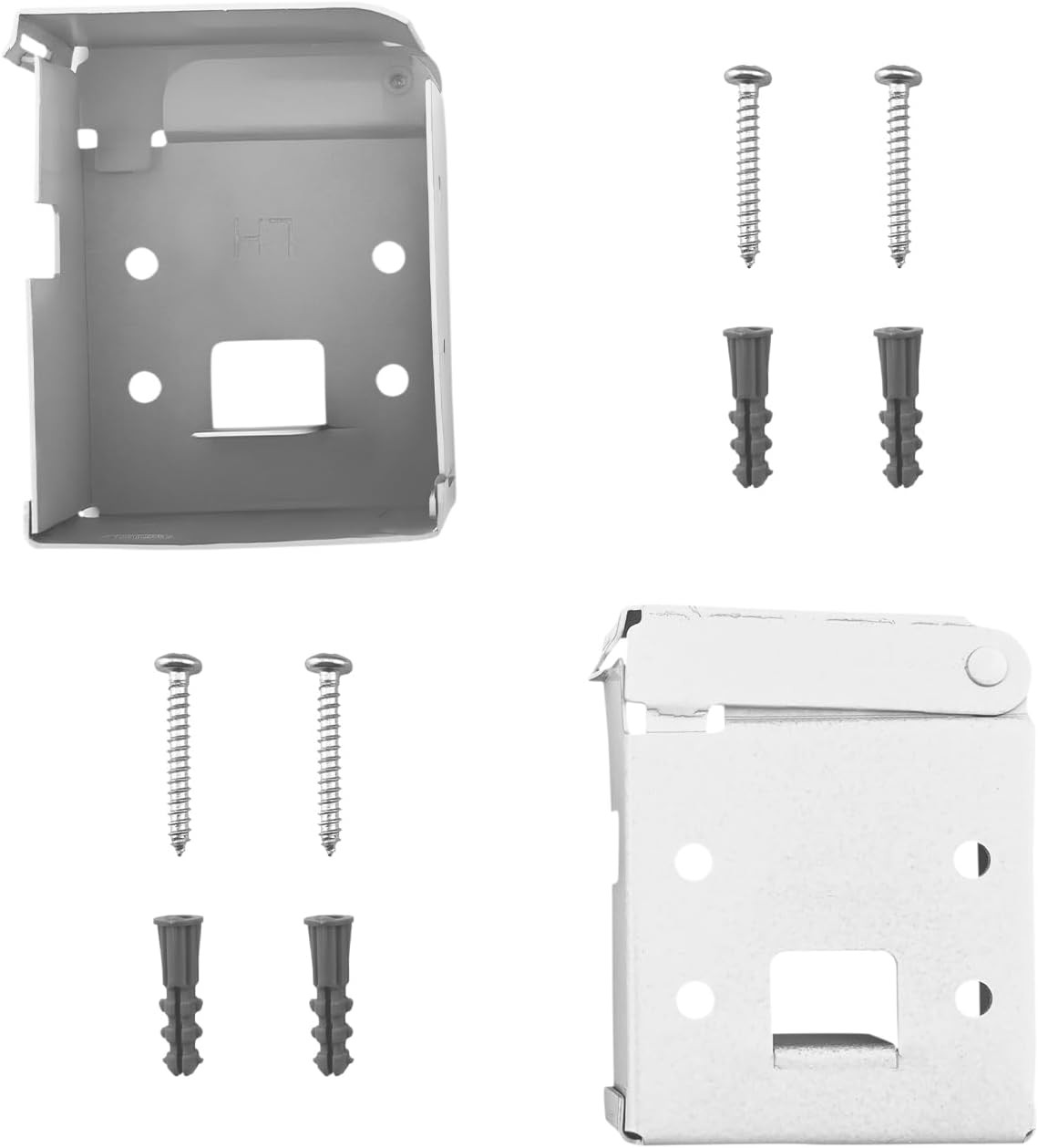 Amazon.com: Hotop Blind Brackets Low Profile Box Mounting Bracket for ...