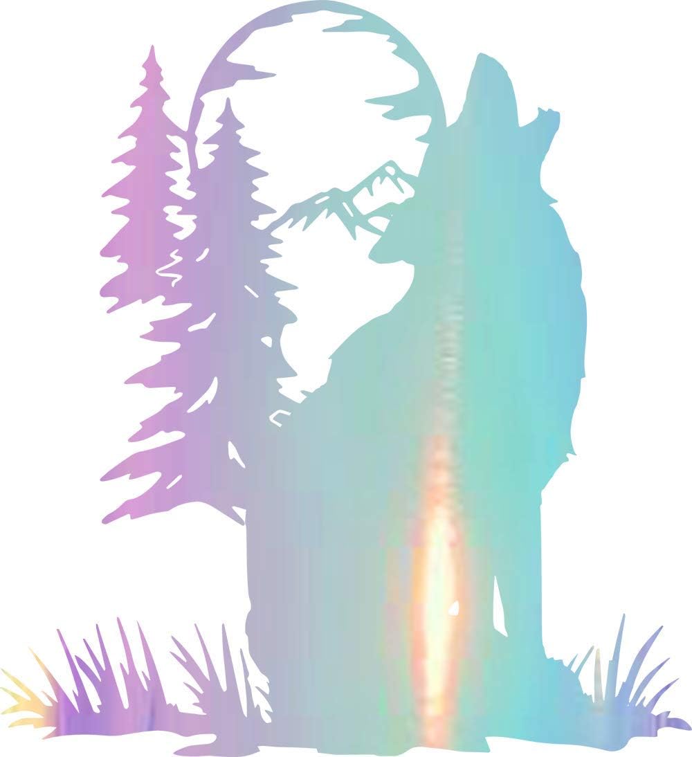Amazon.com - Spirit Animal - Wolf Sticker Vinyl Waterproof Sticker ...