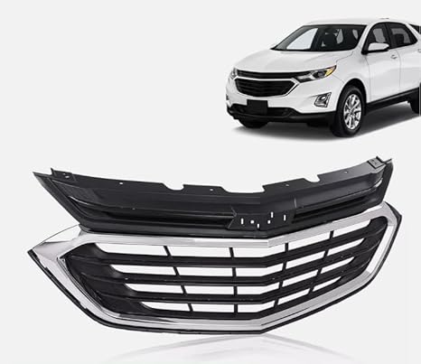 Amazon.com: Front Bumper Upper Grille Grill w/Chrome Trim Fit For 2018 ...