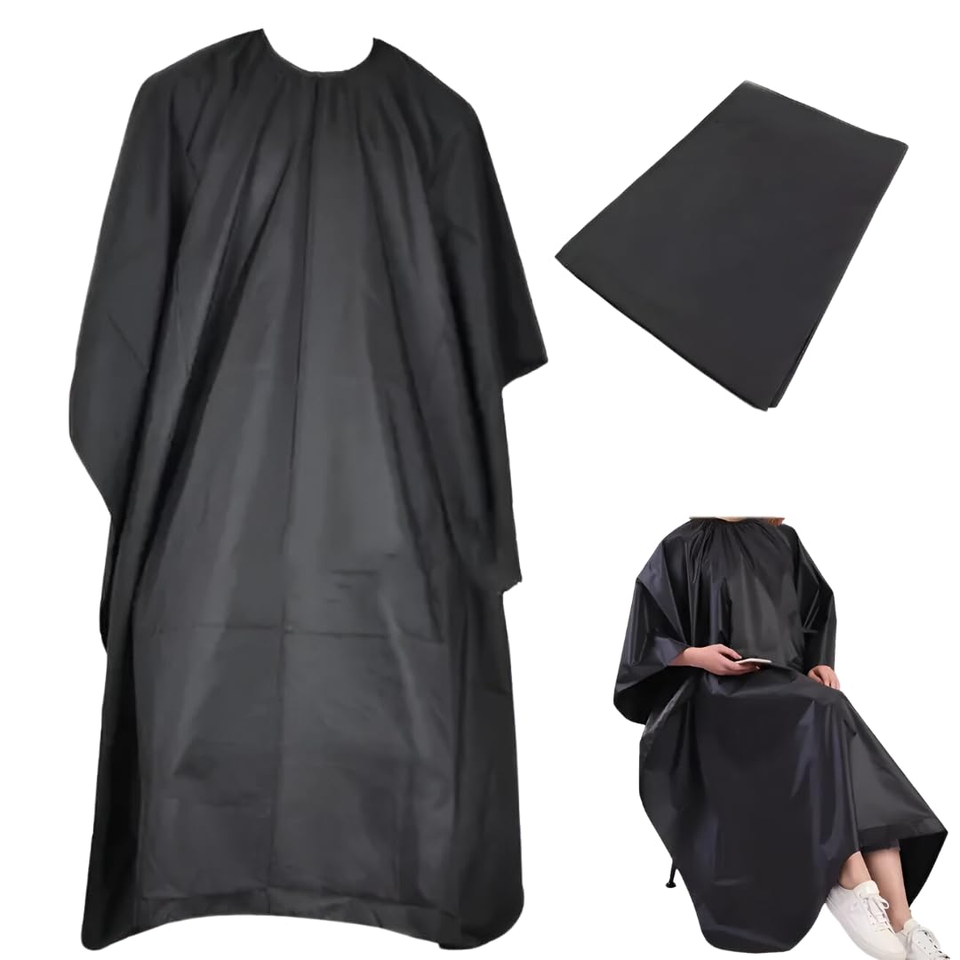1PCS Professional Hairdressing Barber Gown Cape Waterproof Sleek Design ...