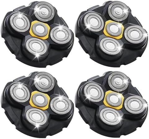 Amazon.com: Microtouch Titanium Electric Head Shaver - Rechargeable ...