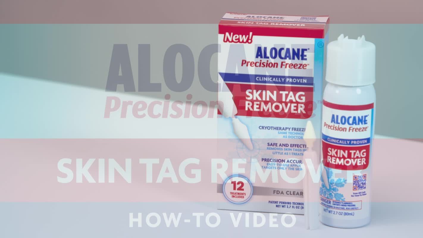 Watch How to Use Alocane Precision Freeze Skin-Tag Remover on Amazon Live