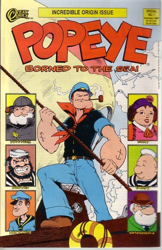 Amazon.com: Popeye Special No. 1 - Borned to the Sea!: E C SEGAR, Ron ...