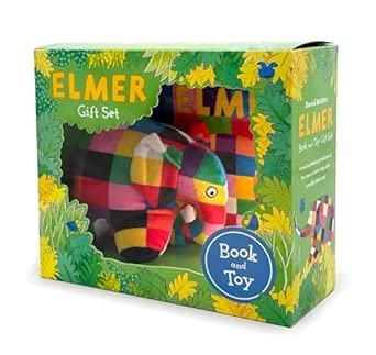 Elmer Book and Toy Gift Set (Elmer Picture Books) : McKee, David ...