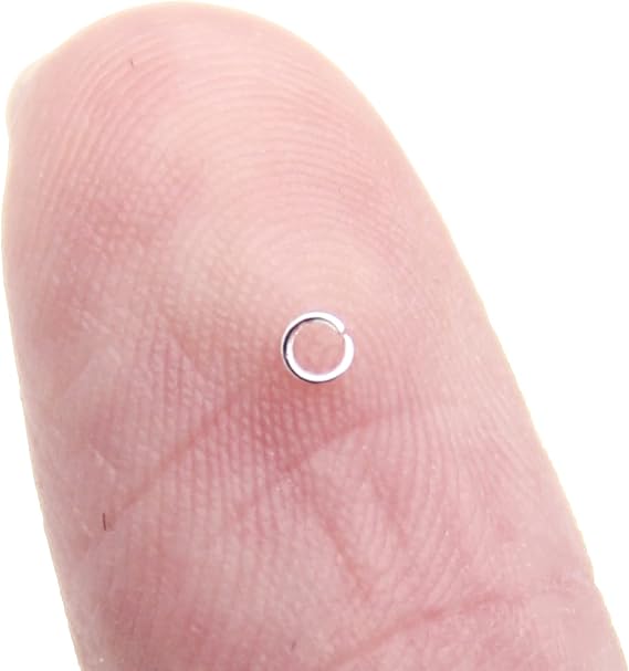 Amazon.com: ArtCentury 2MM Sterling Silver Jump Rings 100PCS 2MM Jump ...