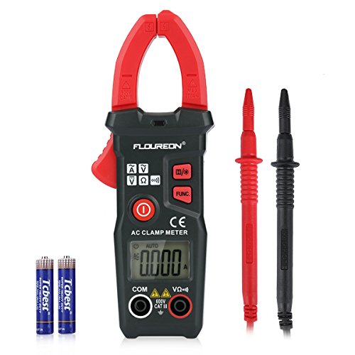 FLOUREON Digital Clamp Meter Stromzange Auto Range Multimeter Smart ...
