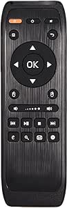 Amazon.com: Portable Mini Keyboard Remote Control with Full Keyboard ...