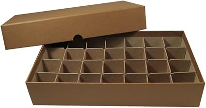 Amazon.com: Coin Roll Box for 28 Rolls or Tubes of HALF DOLLARS by ...