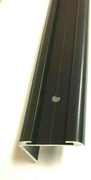 Amazon.com: 92" Black Aluminum Vinyl Insert Type Corner Molding RV ...