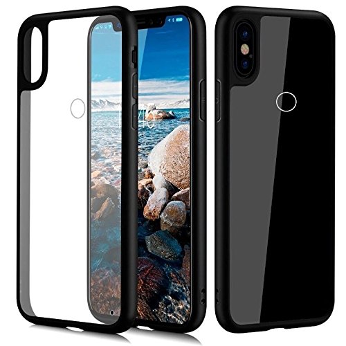 MI Note 5 Pro Transparent Back Cover with Black Layer with Free OTG ...