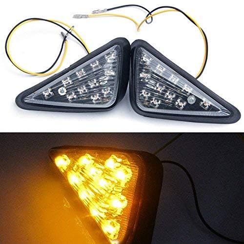 R.J.VON - LED Turn Signals Blinker For Yamaha R15 V2/ V3/ V4 & M Smoke ...