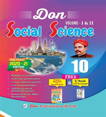 10th Don Social Science Guide (Volume - I & II) : Amazon.in: Books