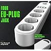 Amazon.com: Multi-Socket Power Board, Including 4-Way Socket and 4 USB ...