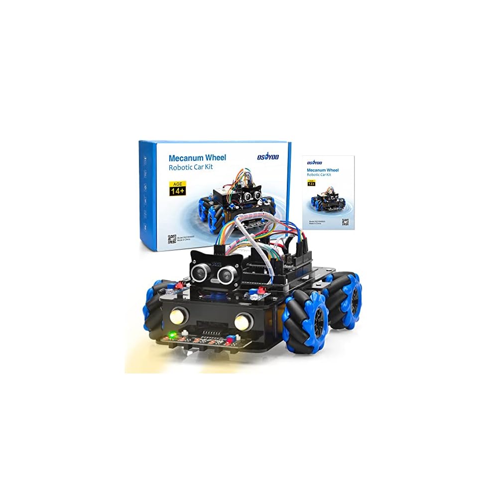 OSOYOO Mecanum Wheels Robot Car Kit for Arduino & Philippines | Ubuy