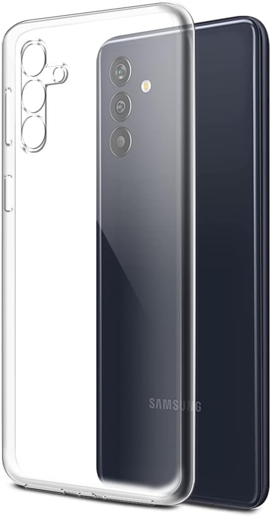 Fashionury Transparent Soft Silicone TPU Back Cover Compatible for ...