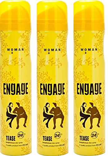 Amazon.com : Engage Woman Bodylicious Deodorant Spray - Tease (165Ml ...