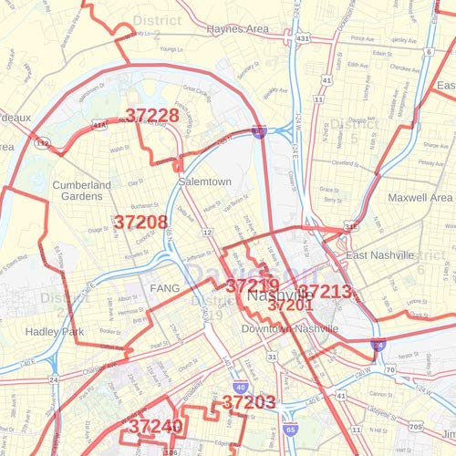 Nashville Area Zip Codes Top Of The List: Wealthiest ZIP Codes In