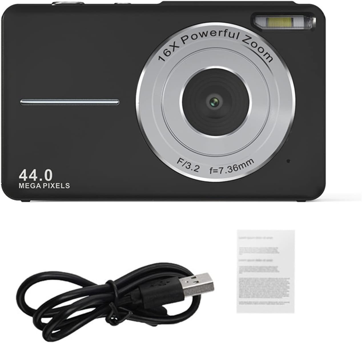 KODAK PIXPRO FZ55-BK Câmera digital com sensor CMOS de 16 MP, zoom ...