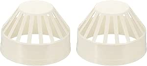 Amazon.com: PATIKIL 2 Pcs PVC Drain Pipe Vent Cap, 8 Inch Vent Pipe End ...