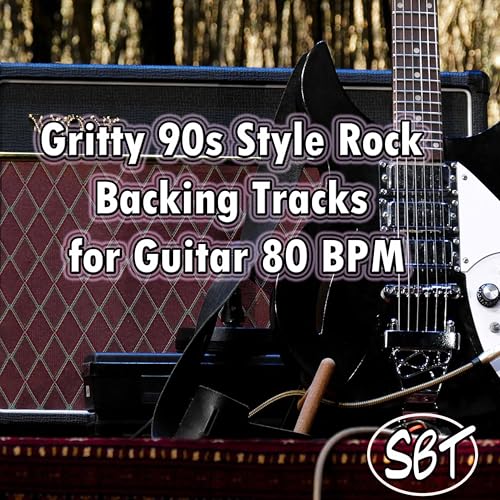 Écouter Gritty 90s Style Rock Backing Track for Guitar 80 BPM de Sydney ...