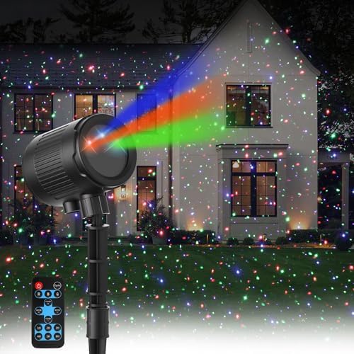 Amazon.com: Star Shower Ultra 9 Outdoor Laser Light Show, AS-SEEN-ON-TV ...