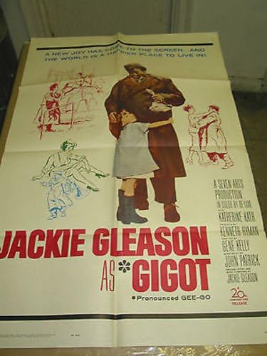 GIGOT / ORIGINAL U.S. ONE-SHEET MOVIE POSTER (JACKIE GLEASON) at Amazon ...