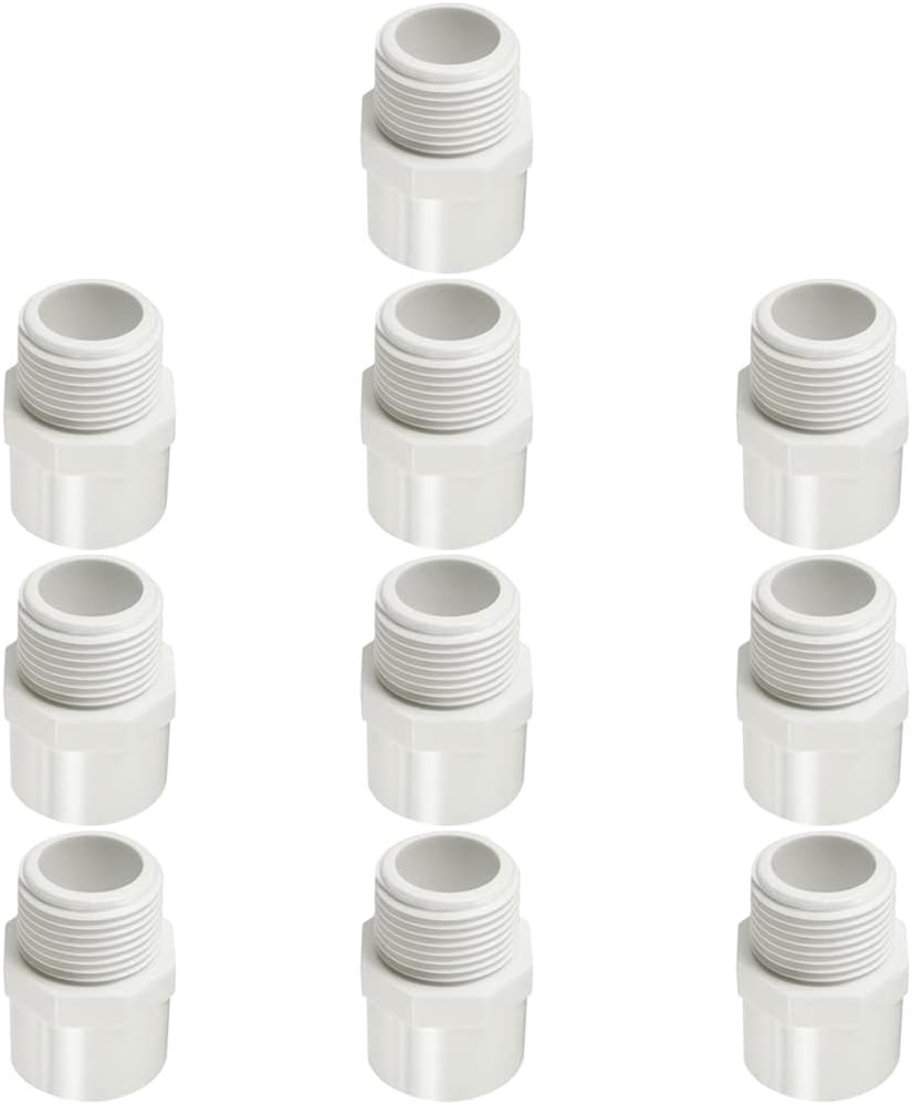 Amazon.com: BENLIUDH 3/4 inch PVC Pipe Union Fittings, PVC Connectors ...