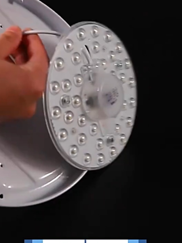 Watch 24W 6.5" LED Circle Module Kit Light Board Panel on Amazon Live