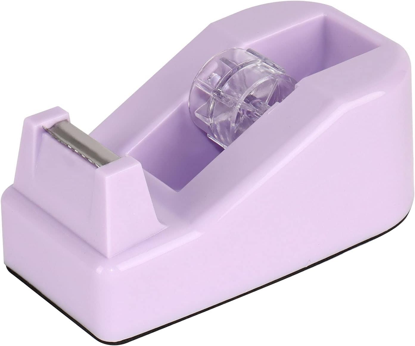 Amazon.com : Purple Plastic Desktop Tape Dispenser with Weighted Non ...