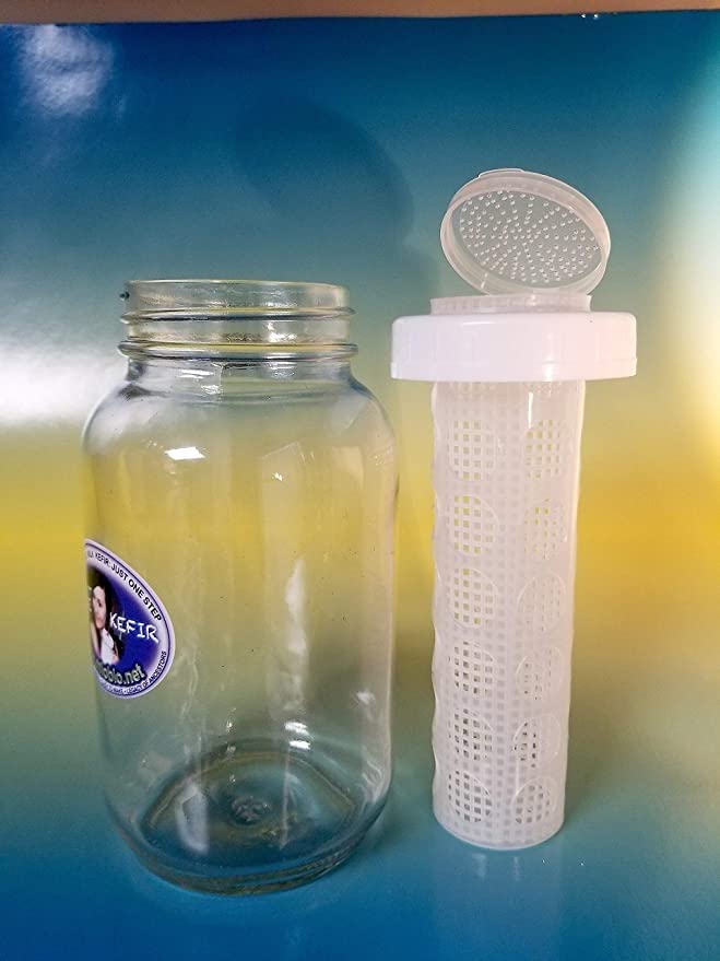 Amazon.com: Kefir Fermenter: Set for Mason Jar you already have (Wide ...