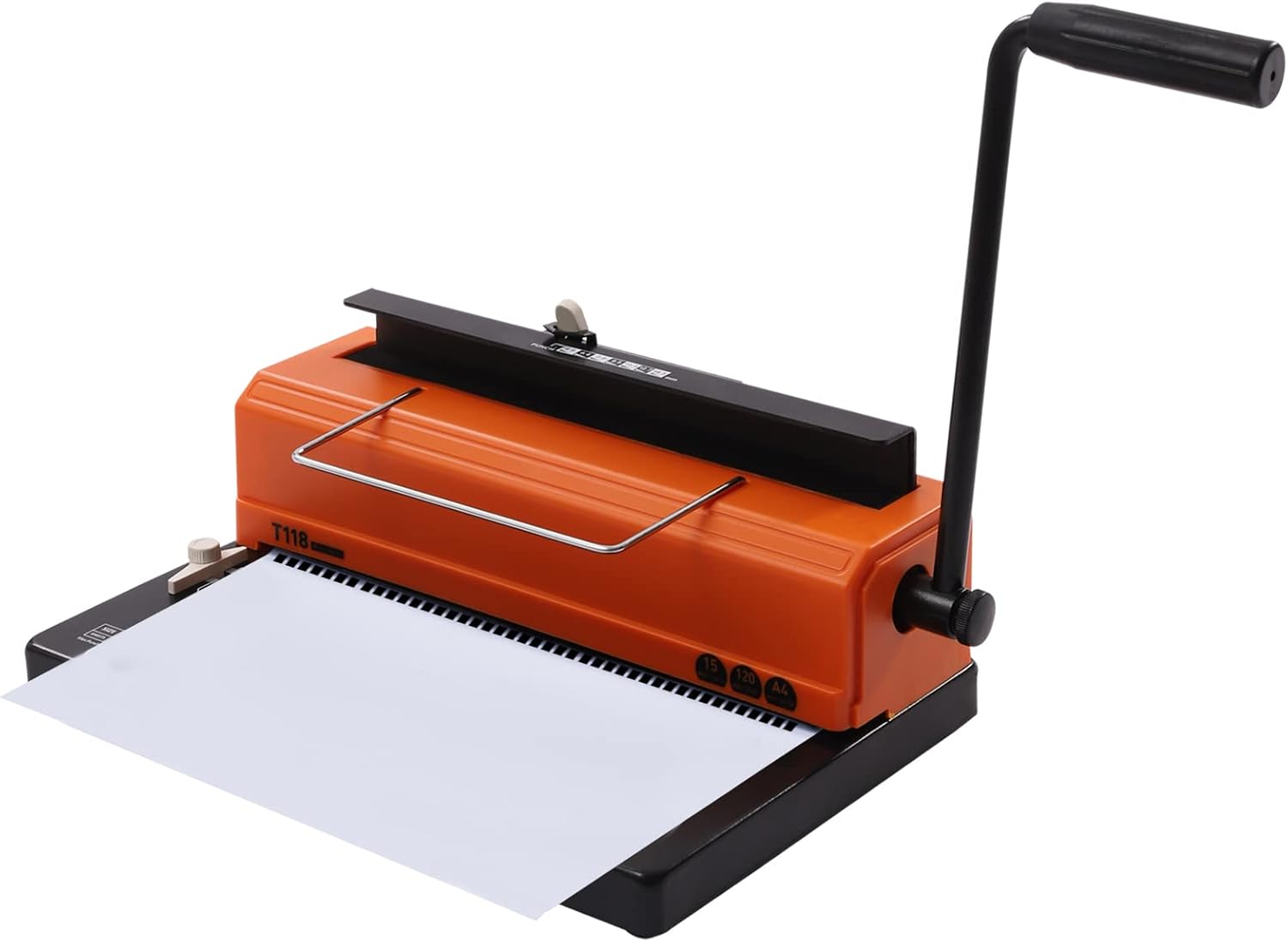 Amazon.com: TBVECHI Binding Machine, Spiral Coil Binder Machine Manual ...